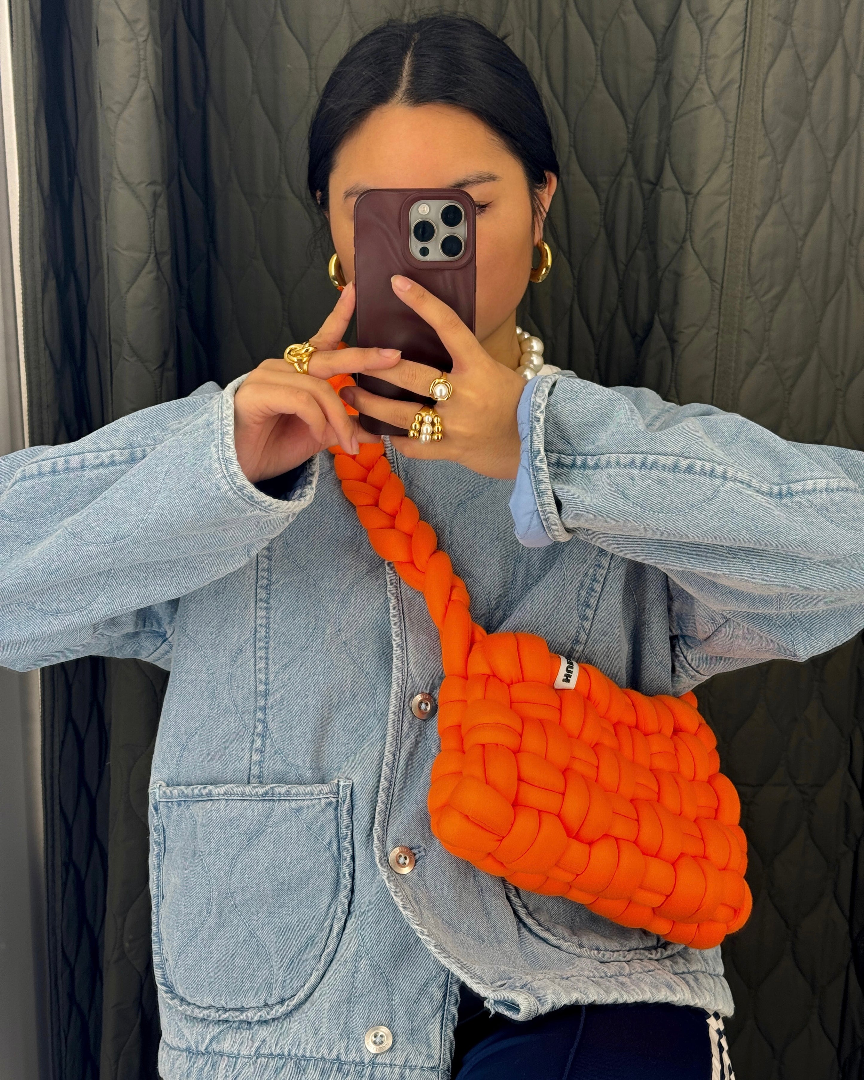 SHAO BAG - ORANGE – HUES STUDIOS